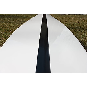 PereGuard Kayak Keel Guard 2" Width Black (14 feet) Kayak Canoe Protective Guard Abrasion Resistance