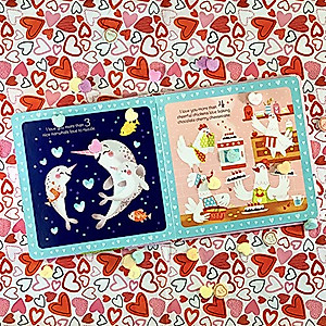 How Many Do I Love You? A Valentine Counting Padded Picture Board Book, Ages 1-5 ( )