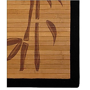 Oriental Furniture Bamboo Rug - Bamboo Tree - 2' x 3'