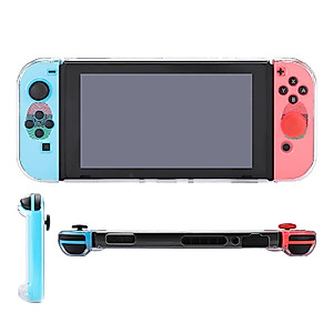 Pan Africa Fingerprint Protective Clear Case for Switch Game Controller Grip Cover Cute Printed