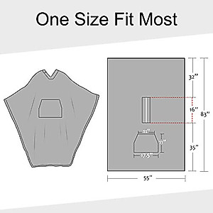 Tirrinia Sherpa Wearable Blanket Super Soft Comfy Plush Fleece Poncho for Adult Women, Men, Girlfriend, Kids Throw Wrap Cover Indoors or Outdoors, 55''x 80'' Grey