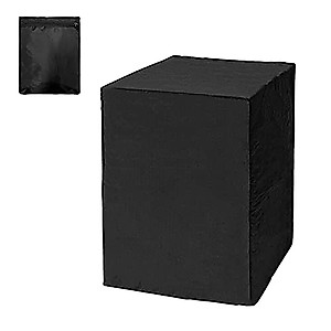 RUSUO Dust Cover,Waterproof Patio Chair Cover Oxford Stackable Chair Cover Outdoor Bar Stools CoversResistant Garden Furniture Cover