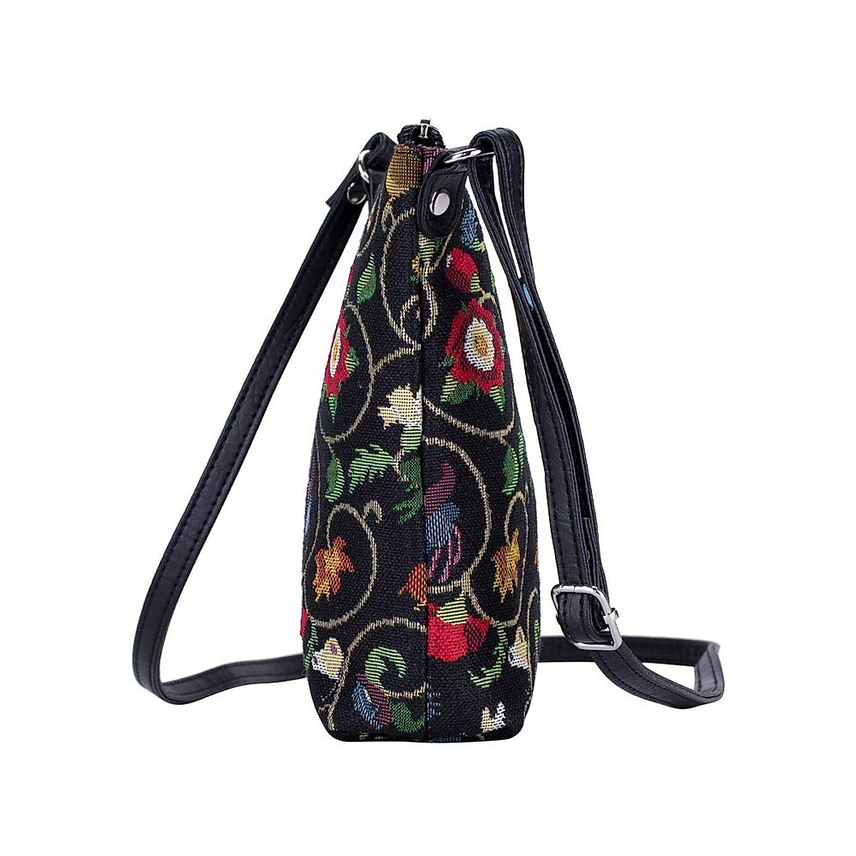 Signare Tapestry Small Crossbody Bag Sling Bag for Women with Jacobean Dream Design