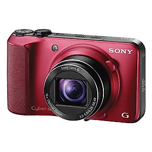 Sony Cyber-shot DSC-HX10V 18.2 MP Exmor R CMOS Digital Camera with 16x Optical Zoom and 3.0-inch LCD (Red) (2012 Model)