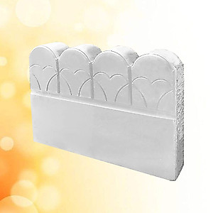 Garden Simulated Brick Fencing Cement Mold Fence Stone Mold Courtyard Lawn Mould Maker for Garden Yard Home