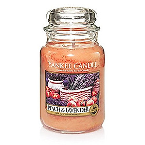 Yankee Candle 22 Oz Large Jar Candle Peach & Lavender
