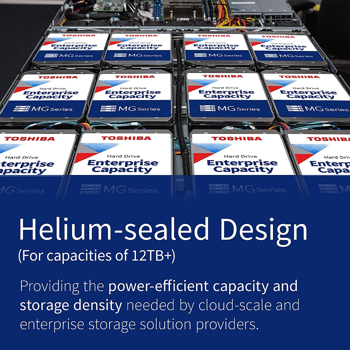 Toshiba MG Series Enterprise 10TB 3.5’’ SATA 6Gbit/s Internal HDD 7200RPM 550TB/year 24/7 Operation. MG06ACA10TE