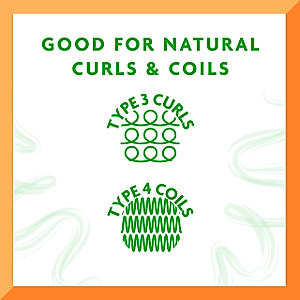 Cantu Avocado Curling Cream with Shea Butter, Mango Butter, & Coconut Oil, 12 Ounce