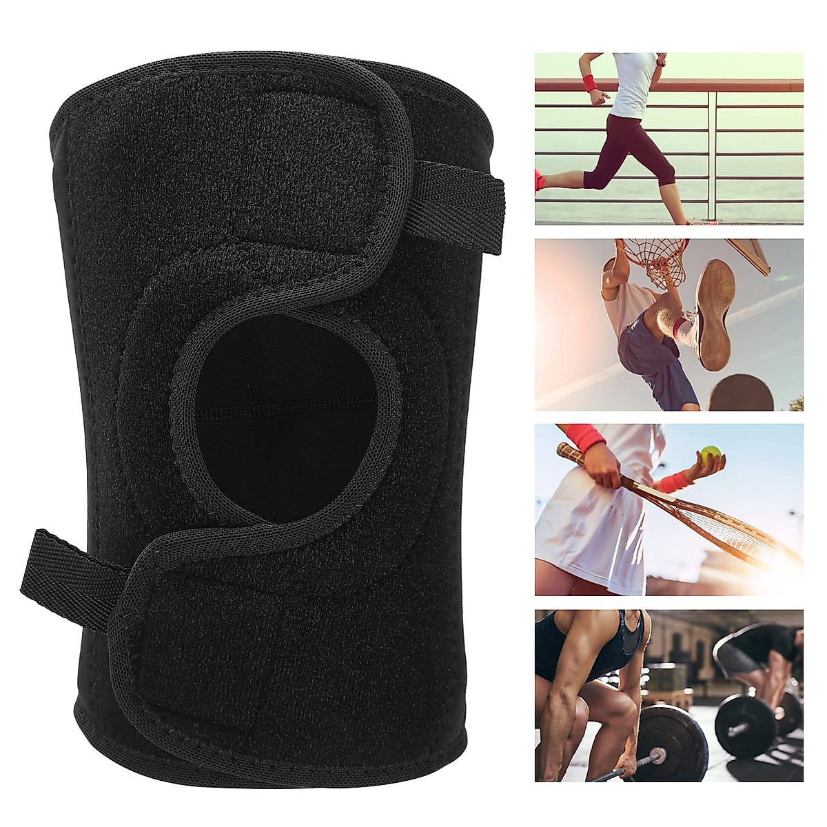 OUKENS Knee Brace, Adjustable Knee Compression Sleeve Support Knee Brace Stabilizers for Meniscus Tear Knee Pain ACL MCL Injury