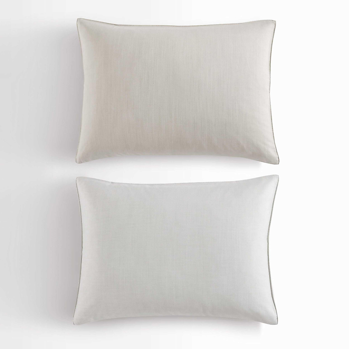 Calvin Klein - Queen Duvet Cover Set, Reversible Tencel Bedding with Matching Shams, Modern Home Decor (Flax Beige, Queen)