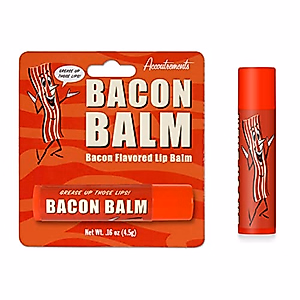 Collections Etc Bacon Balm Bacon Flavored Lip Balm Funny Gag Gift