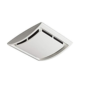Broan-NuTone QK60S Bathroom Ventilation Grille Upgrade QuickKit, 2.5 Sones, 60 CFM Fan Motor, White