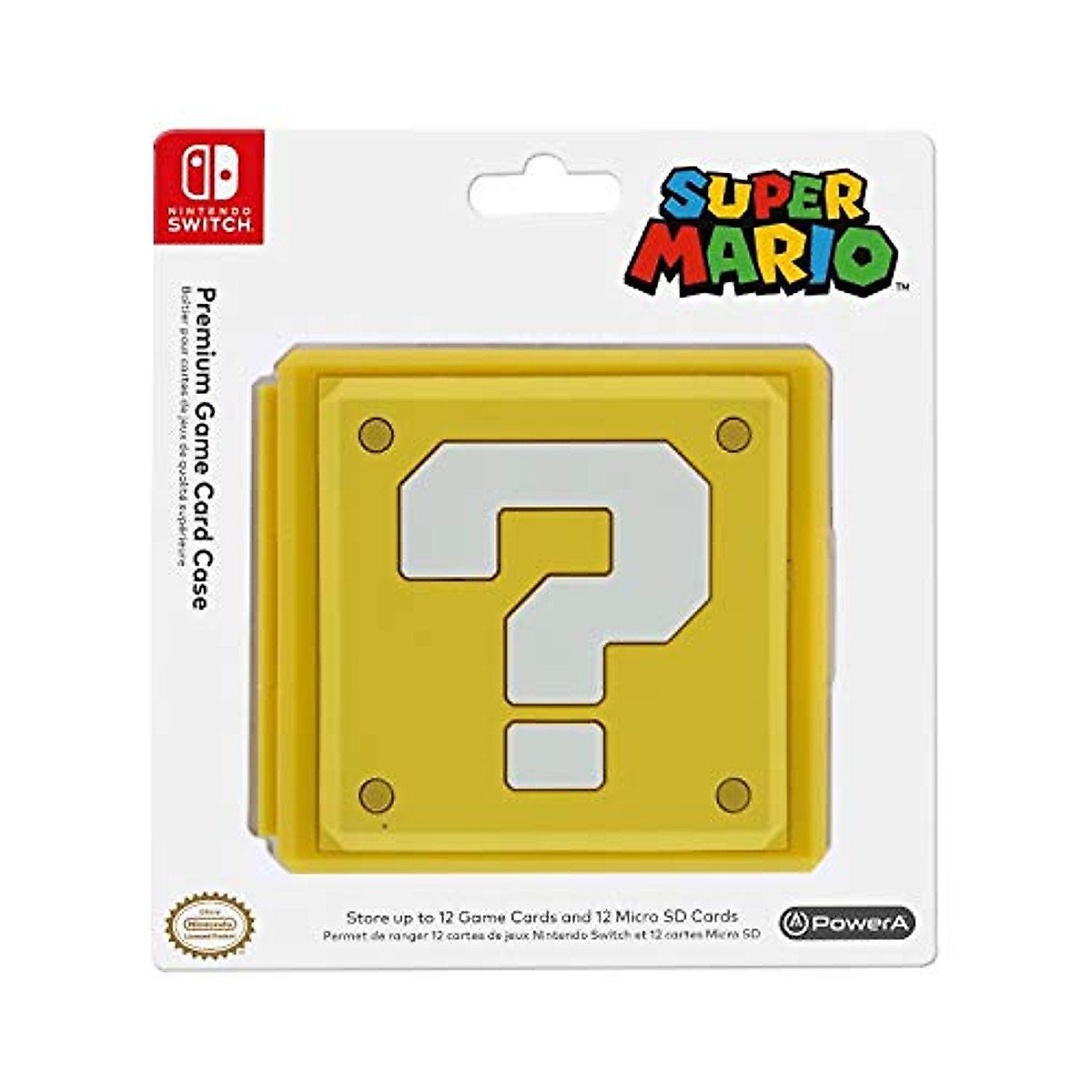 PowerA Premium Game Card Case for Nintendo Switch - Question Block
