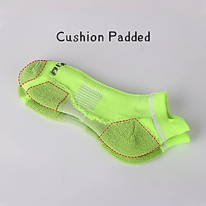 ADILAIDUN 6/12 Pairs Women Athletic Socks No Show,women's Running Ankle Socks Sports Socks Essential Lightweight Size 4-11 (Black-12 Pairs)