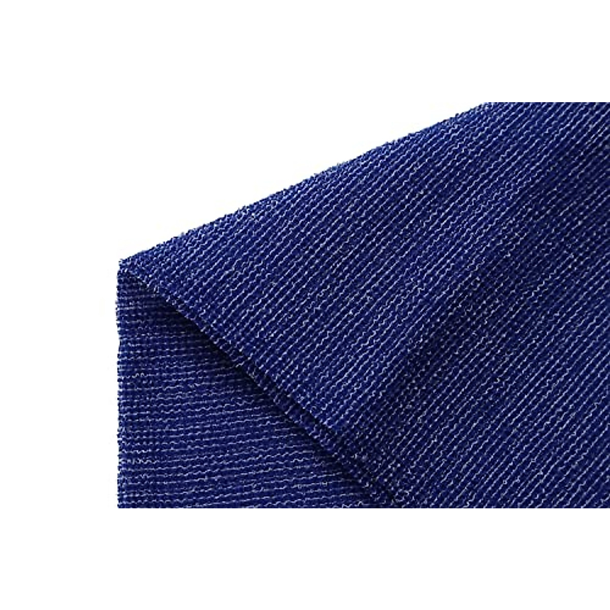 Extra Rough, Exfoliating Washcloth [Made in Japan] Exfoliating Towel Special Texture Makes Fluffy Foam Lather, Back Scrubber, Dead Skin Cell Remover [Loofah for Women and Men] (Blue)