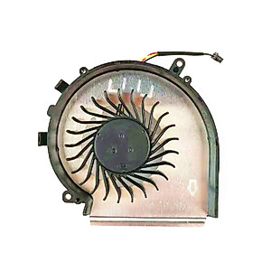 QUETTERLEE Replacement New CPU Cooling Fan for MSI 3-PIN GE62 GV62 GE72 PE60 PE70 GL62 GL72 6QC 2QD 2QE 6QG MS-16J1 16J2 16J5 16J8 16JB 16J9 1792 Series PAAD06015SL N303 N318 DFS470805WL0T FH18 Fan