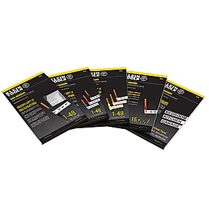 Klein Tools 56250 Wire Marker Book, 1-48