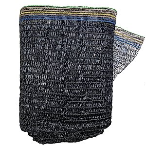 KAAOGITY 55% Sunblock Shade Cloth Cover Mesh UV Resistant Net for Garden Flower Plant Greenhouse, Black (6.5 x 10 FT)