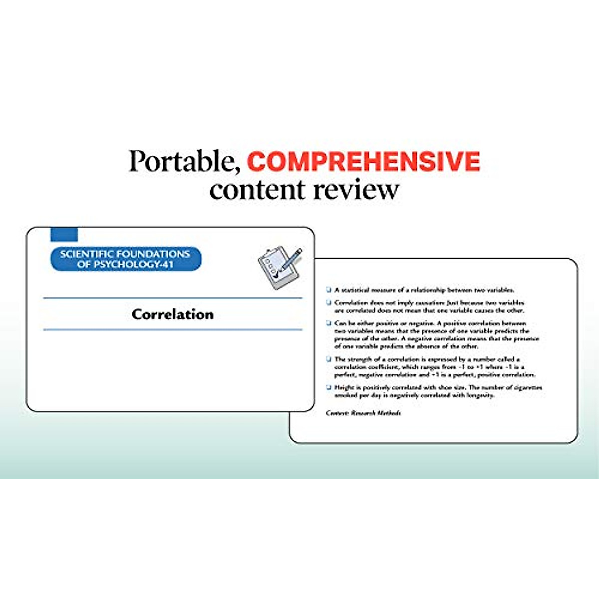 AP Psychology Flashcards (Barron's AP Prep)