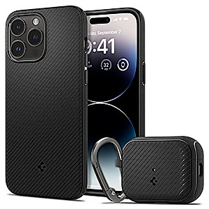 Spigen Mag Armor (MagFit) Designed for iPhone 14 Pro Case and Mag Armor Designed for AirPods Pro 2nd Generation Case