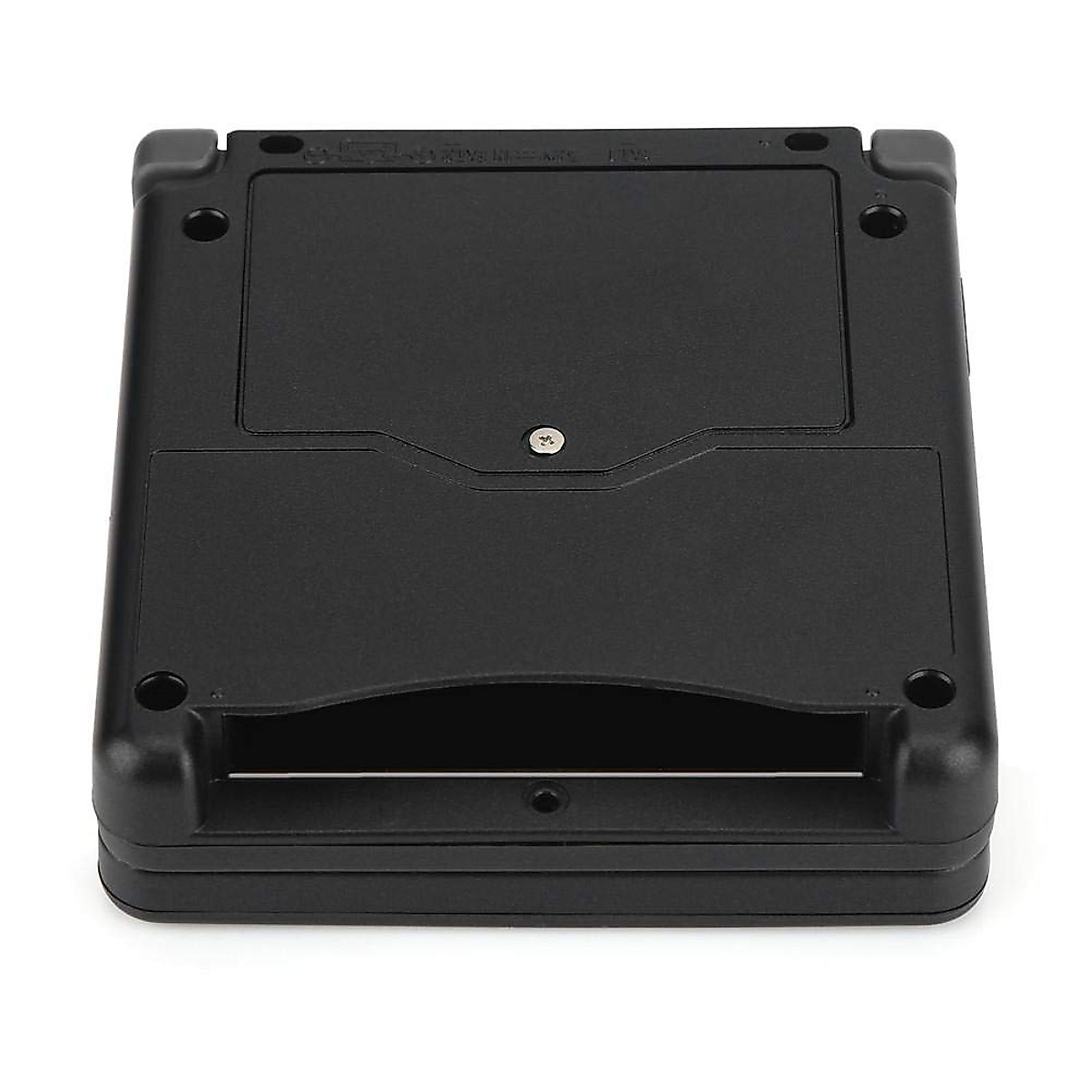 Lazmin Replacement Housing Shell Case Cover Repair Part, Screen Glass Lens & Screwdrivers Tool for Gameboy Advance SP Console, Prevent from Stains, Scratch, rub, and Erosion (Black)