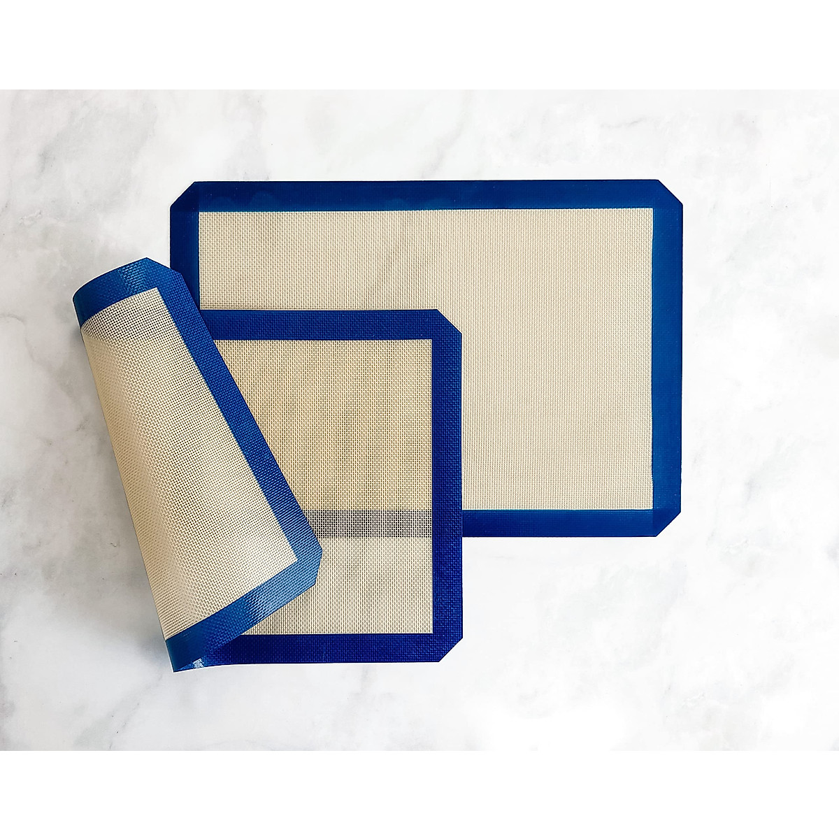 USA Pan Nonstick Silicone Half Sheet Baking Mat, Set of 2