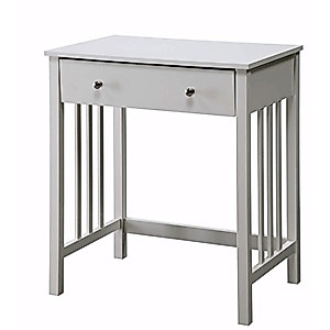 Convenience Concepts Designs2Go Mission Desk with Keyboard Drawer, White