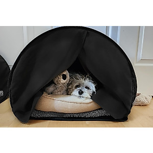 The Original Patented Cozy Pet Bed: Calming Dog Bed & Cat Bed Den for Indoor Cats | Portable Pet Cave Bed & Tent for Small Dogs | Ideal Dog and Cat Tent Bed for Anxiety Relief and Comfort
