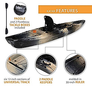 Lifetime 90958 Stealth Pro Angler 118 Fishing Kayak