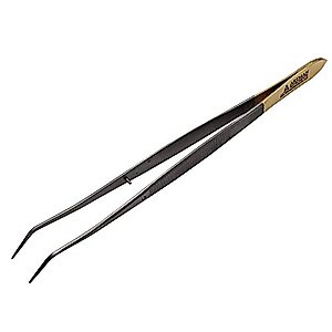 Meriam Premium Tweezers Cotton Pliers Dental Dressing Angled Tip Surgical Forceps Instruments ARTMAN Brand