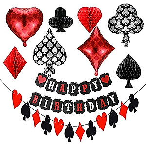 Poker Themed Las Vegas Casino Themed Party Decorations Porker Card Garlands Poker Ballons Poker Theme Party Supplies Casino Party Decoration Supplies,Casino Night,Poker Events,Casino Birthday Décor