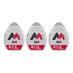 Mio Liquid Water Enhancer, Fruit Punch, 1.62 OZ, (Pack of 3)