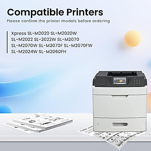 GREENBOX Compatible MLT-D111S Toner Cartridge Replacement for Samsung MLT-D111S D111S MLTD111S MLT111S for Samsung Xpress M2020 M2020W M2022 M2022W M2070 M2070W M2070F M2070FW M2024W M2060FH (2 Black)