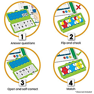 hand2mind VersaTiles Literacy Kindergarten Workbook Bundle, Science Skills and Social Studies Comprehension, Kindergarten Reading Workbooks, Reading Help, Kindergarten Homeschool Supplies (2 Books)