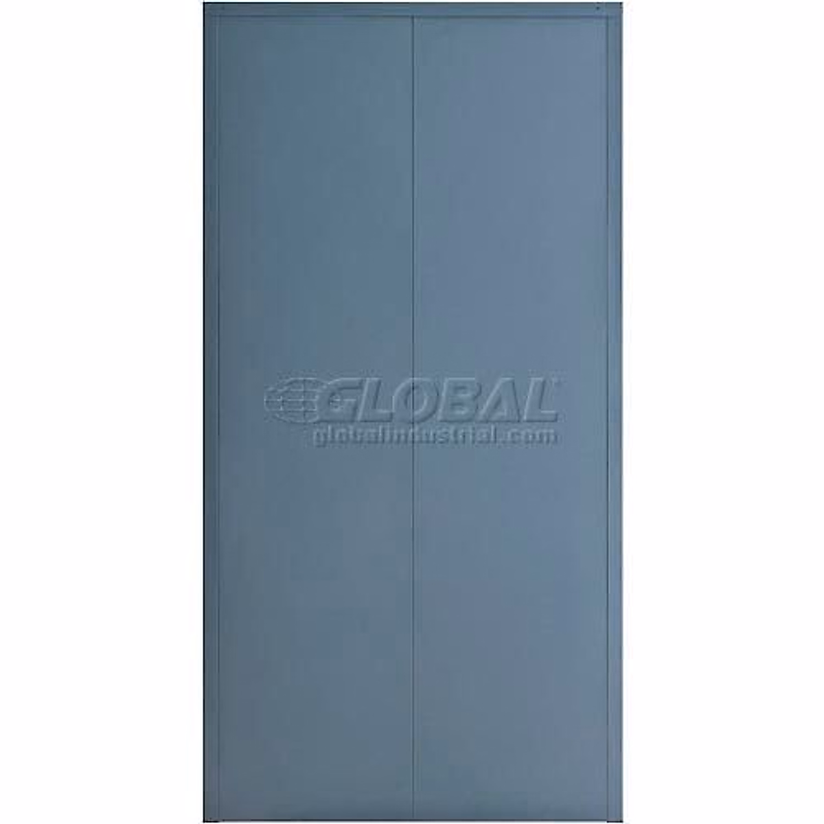 Global Industrial Assembled Janitorial Cabinet, 36x18x72, Gray