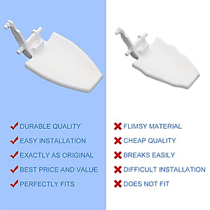 241682001 Refrigerator Water Dispenser Lever compatible with Frigidaire, Kenmore Refrigerator Water Dispenser Actuator