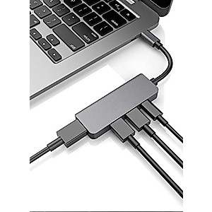 XUNMAIFHB Portable Docking Station,Type-c Docking Station 4K HDMI hub hub Notebook usbc Computer Four-in-one Multi-Function Converter Fast Transmission