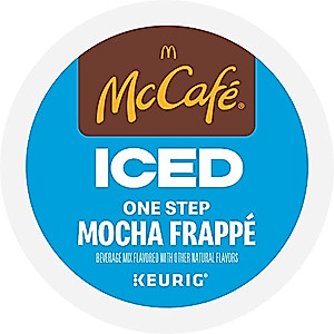 McCafe ICED One Step Mocha Frappe, Keurig Single Serve K-Cup Pods, 20 Count