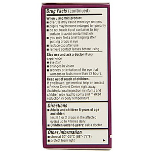 Allergy Eye Drops by Bausch & Lomb, for Itch & Redness Relief, 15 mL