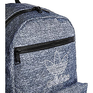 adidas Originals Originals National 3-Stripes Backpack, Onix Jersey/Black, One Size
