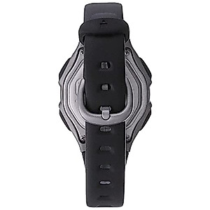 Timex Women's Ironman 30-Lap Digital Quartz Mid-Size Watch, Black/Gray - T5E961