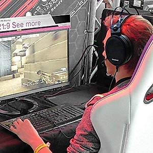 NUBWO Gaming headsets PS4 N7 Stereo Xbox one Headset Wired PC Gaming Headphones with Noise Canceling Mic , Over Ear Gaming Headphones for PC/MAC/PS4/PS5/Switch/Xbox one (Adapter Not Included)