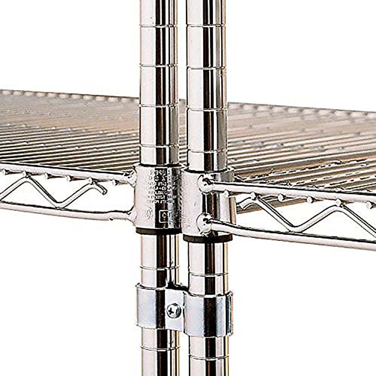 Post Clamp For Open-Wire Shelving, 1 Piece