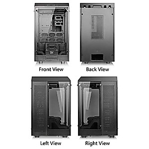 Thermaltake Tower 900 Black Edition Tempered Glass Fully Modular E-ATX Vertical Super Tower Computer Chassis CA-1H1-00F1WN-00