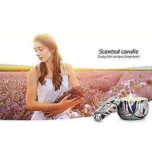 Candles Gifts for Women, 6 Pack Scented Candles Gift Set, 120H Burning Time, Aromatherapy Candles for Stress Relief, Relaxation, Bath, Yoga, Candles for Home Scented, Valentines' Mother's Day Gifts