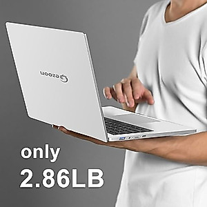 Laptop Computer Intel Celeron N4020C 14.1", 8GB DDR4 Memory 512GB SSD, Windows 11,FHD Display for Work and Entertainment, Sliver Expandable 1TB SSD,Ultra Slim, USB3.0, TF Card and Numeric Keypad