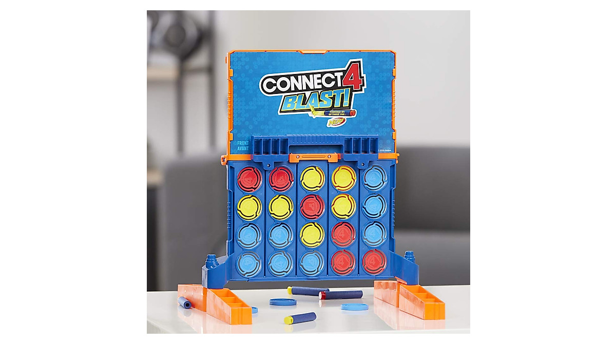 Hasbro Gaming Connect 4 Blast – Exciting Nerf Showdown