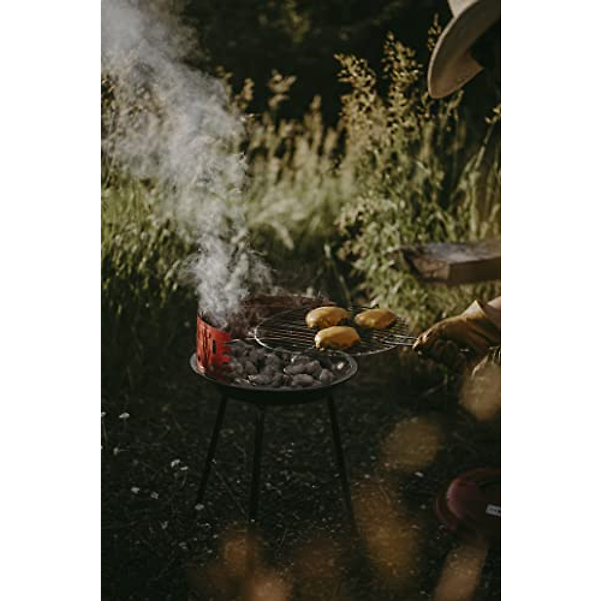 Gas One Charcoal Grill – 16-inch Portable Charcoal Grill – Barbecue Grill with 4 Levels for Flame Control – Dual Venting System – Small Charcoal Grill for Backyard, Camping, Boat