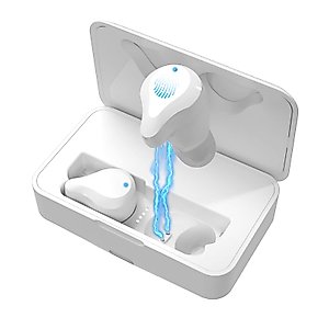 AKSONIC True Wireless Earbuds Bluetooth 5.2 aptX Armatrured Dynamic Speaker Touch Control Deep Bass in Ear w/Mic CVC8.0 Noise Cancelling Headphone USB C Fast Charging