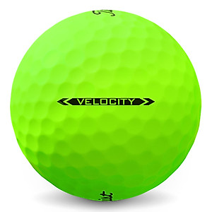 Titleist Velocity Golf Balls Matte Green 1 Dozen